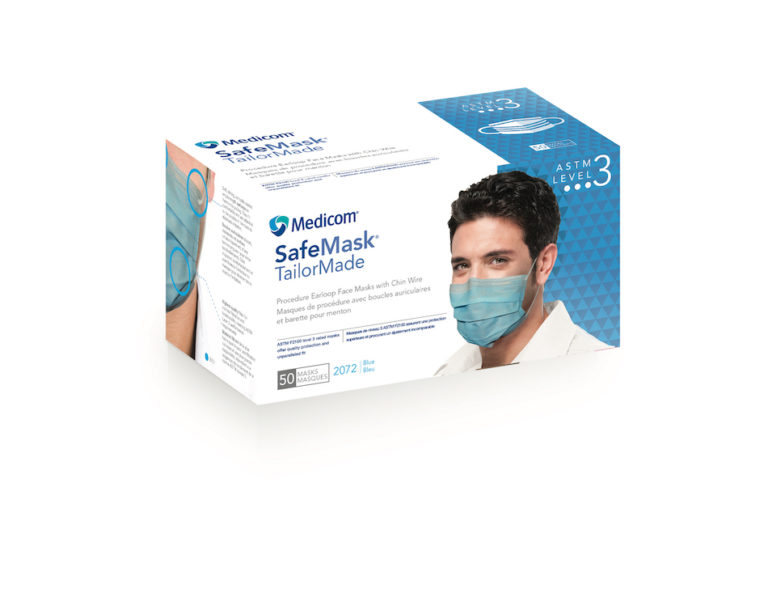 SafeMask® TailorMade® Procedure Earloop Face Mask - Medicom