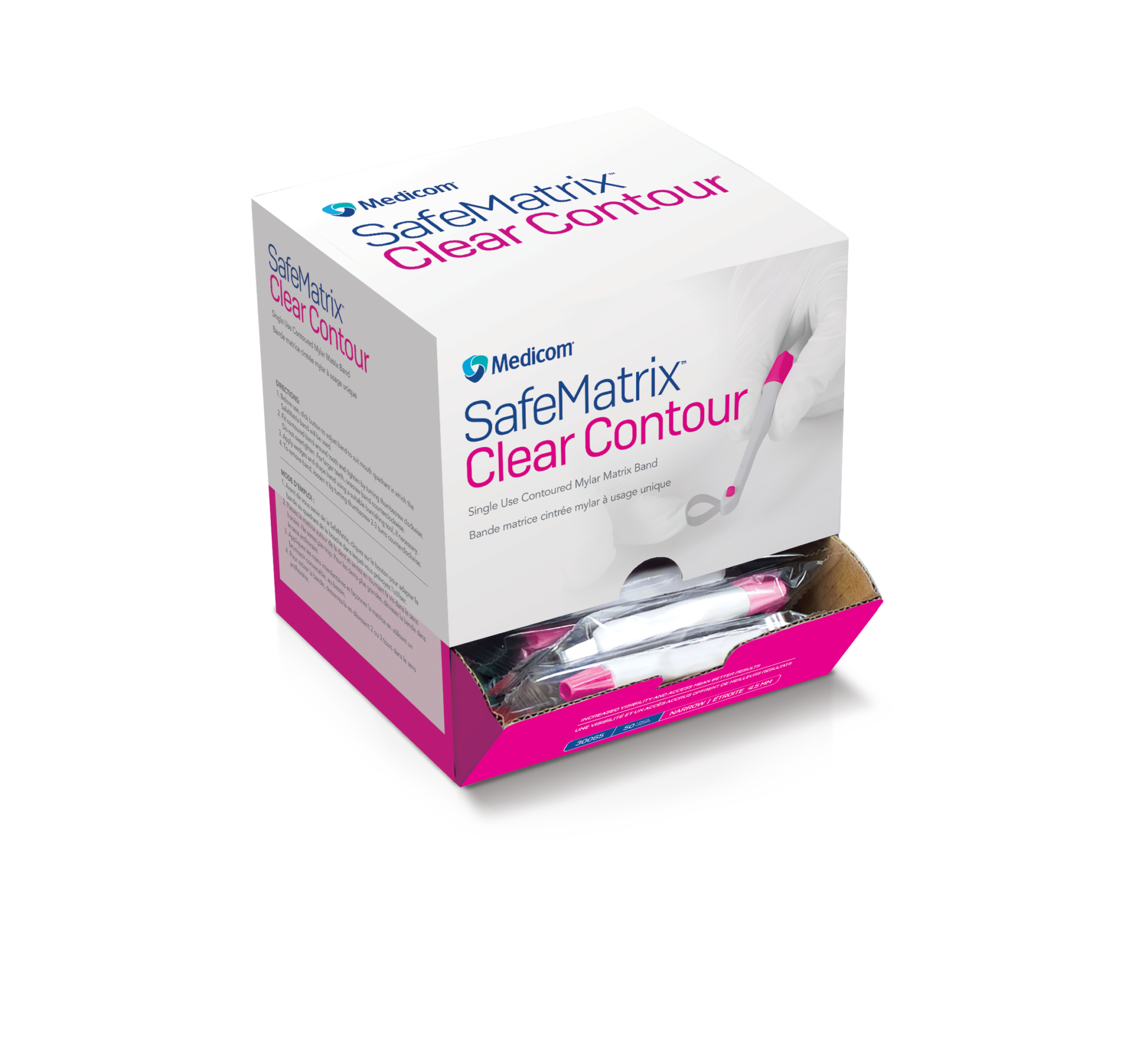 Medicom® SafeMatrix™ Clear Contour bands - Medicom